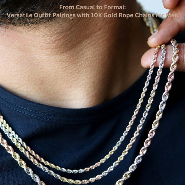 10k gold rope chains and versatile outfit pairings – MEJ
